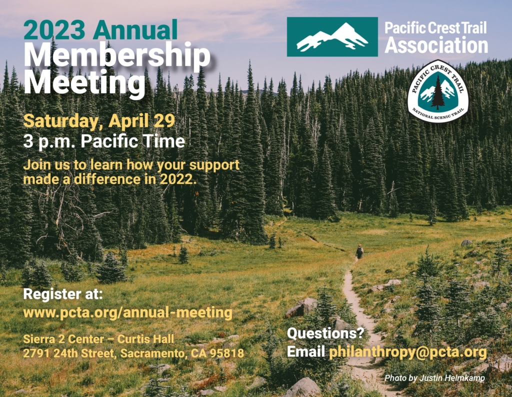 Events on the Pacific Crest Trail - PCT Days, ADZPCTKO, presentations
