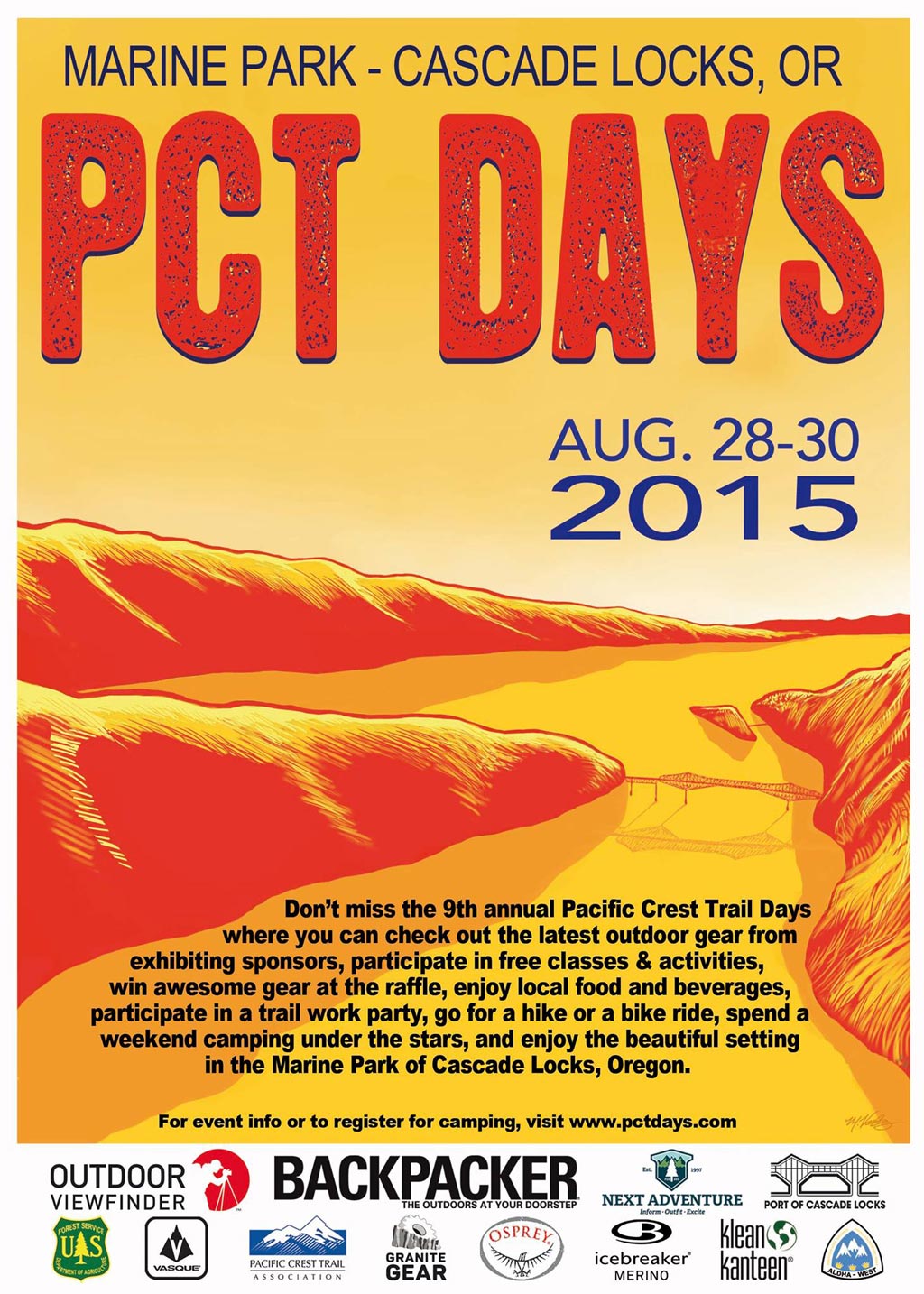 Celebrate the trail at PCT Days – August 28-30, 2015 - Pacific Crest ...
