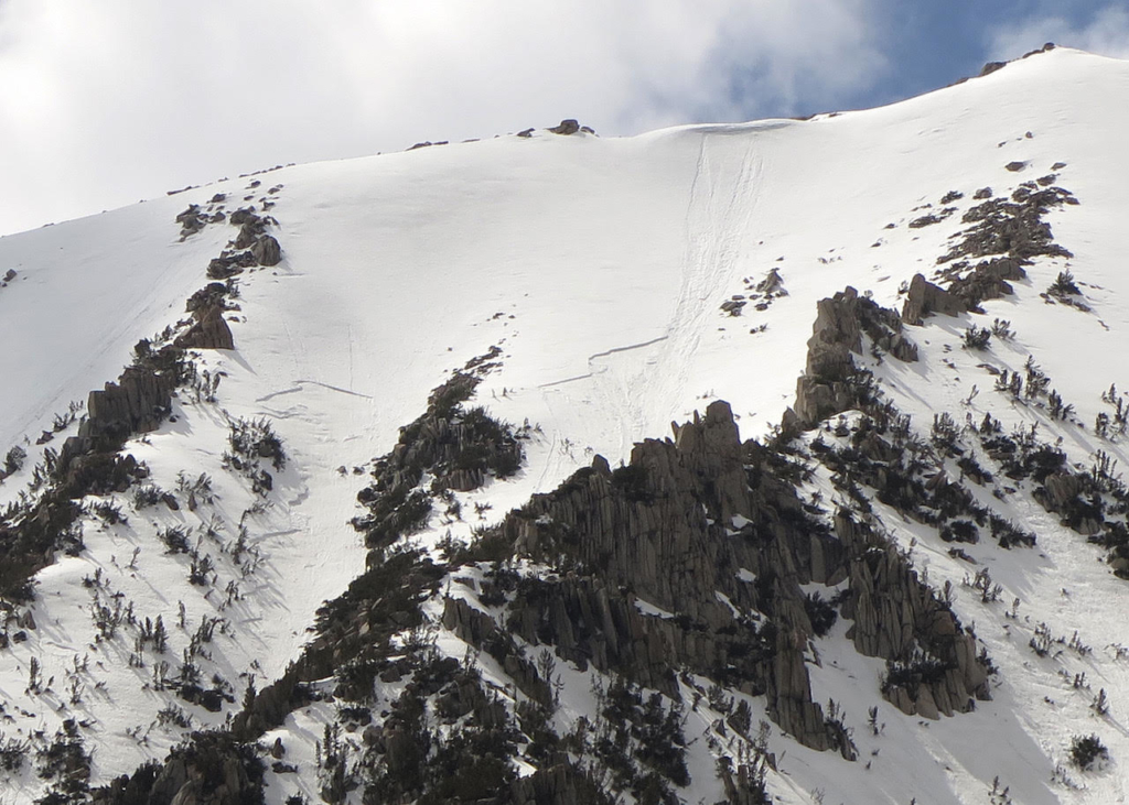Continued avalanche hazard along the PCT in the Sierra Nevada this June ...