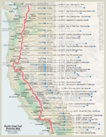 PCT resupply towns and locations - Pacific Crest Trail Association
