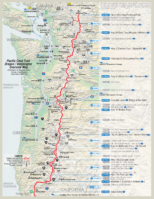 PCT resupply towns and locations - Pacific Crest Trail Association