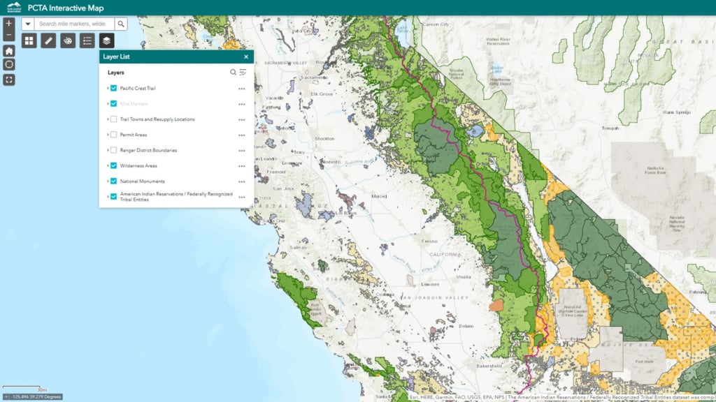 PCTA launches new interactive map for the Pacific Crest Trail - Pacific ...