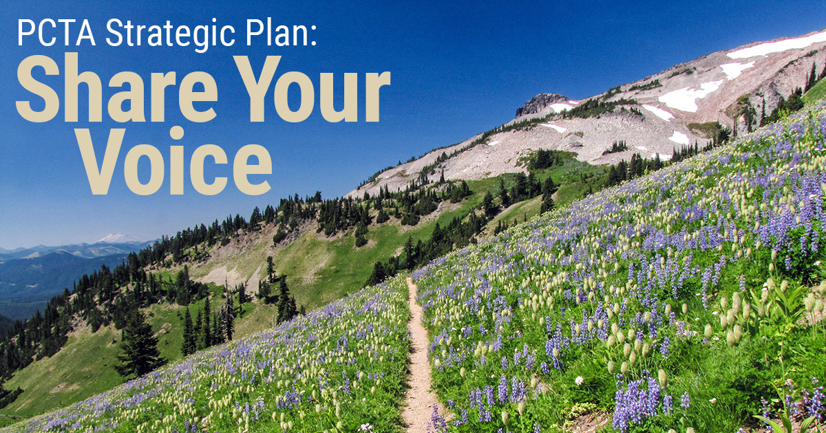 Share Your Voice for PCTA's New Strategic Plan - Pacific Crest Trail ...