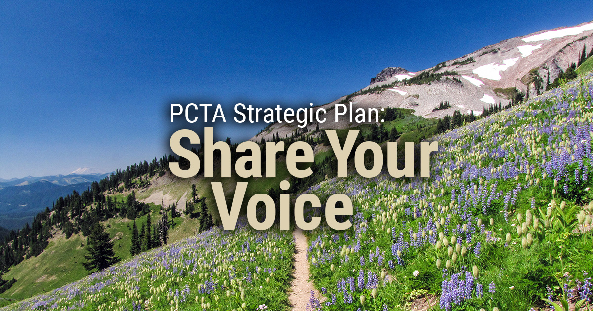 Share Your Voice for PCTA's New Strategic Plan - Pacific Crest Trail ...